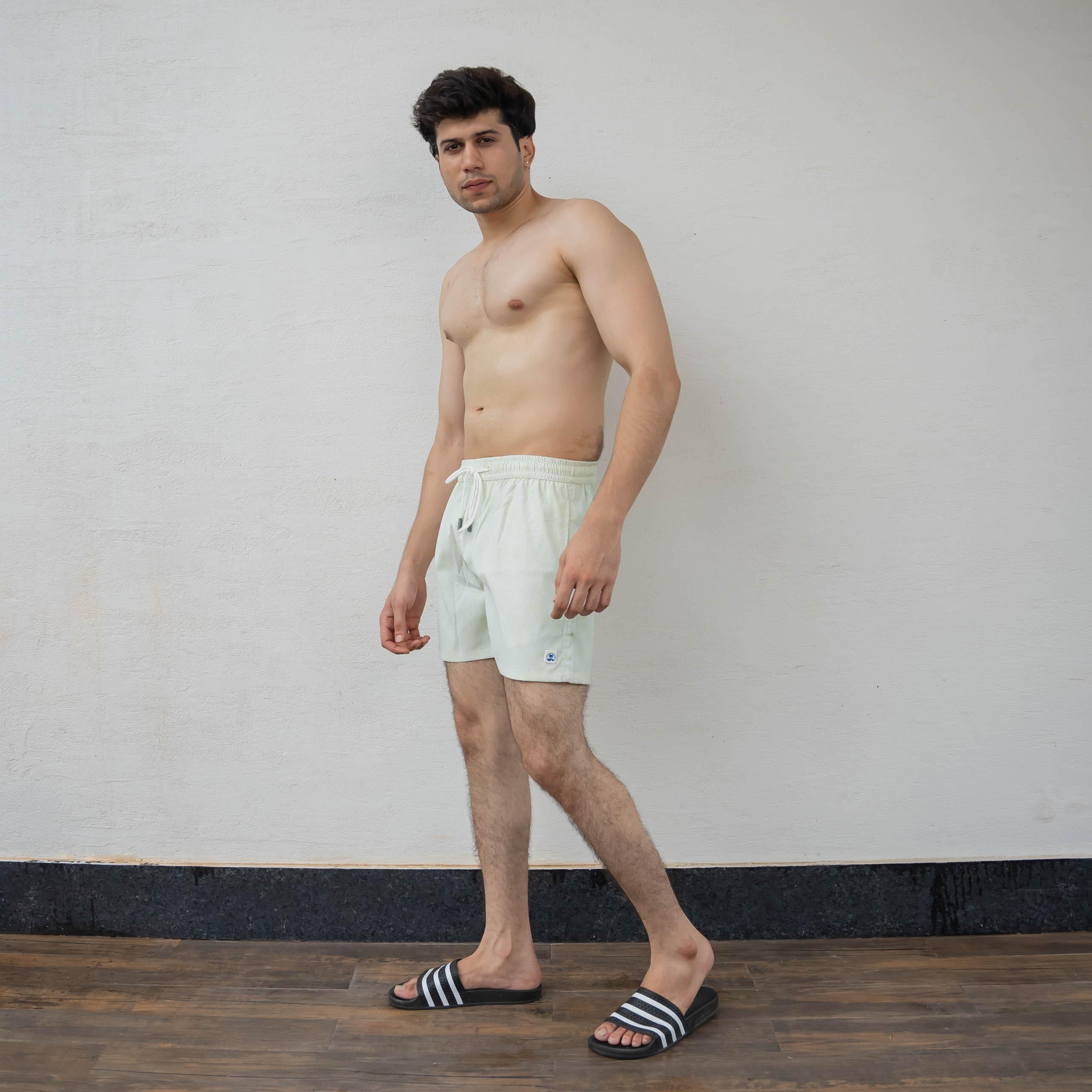 Freestyle | Lemon Mosaic Shorts - SHORTSCAPE